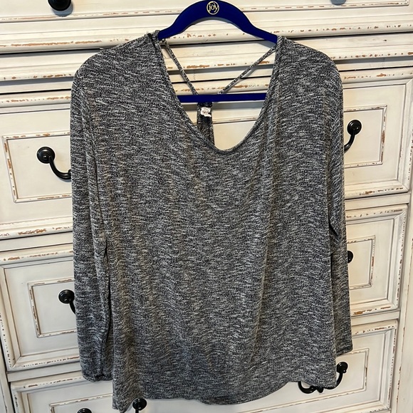Elan | Tops | Open Back Sweater Blouse | Poshmark